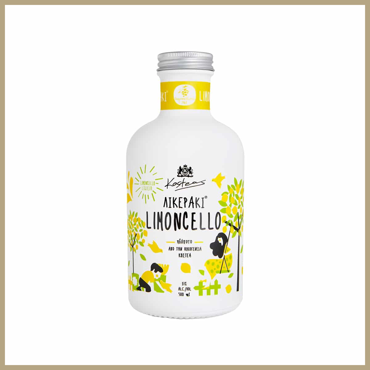 Λικεράκι Limoncello 500ml – Κωστέας - Γαστρογωνία | Εκλεκτά Προϊόντα